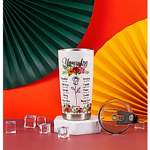 Openhaha Christian Gifts for Women. Spiritual Gifts, Inspirational Religious Gift for Women. Birthday Gifts for Women. Christmas, Mother's Day Gifts for Mom Grandma. Stainless Steel 20 oz Mug Tumbler