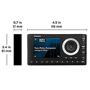 SiriusXM Onyx Plus Satellite Radio w/ Vehicle Kit, Enjoy SiriusXM Through your Existing Car Stereo for as Low as $5/month + $60 Service Card with Activation