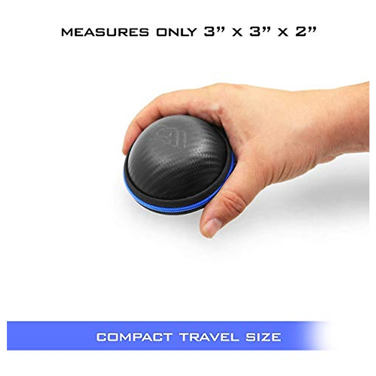 CASEMATIX Smartwatch Travel Case Compatible with Little Tikes Tobi, Tobi 2 Robot Smartwatch - Protective Case with Carabiner and Accessory Storage Includes Case Only