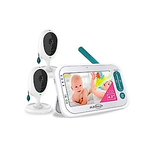 JLB7tech Add-on Camera Unit 5“ and 4.3" Split Screen Video Baby Monitor LB55955-2T,55963BV-2T,55953-2T,55953SPB-2T,JLB955SP-2T(B)(up to 2 Cameras)