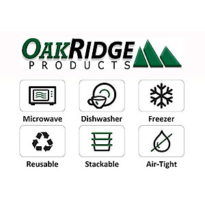 Deluxe 4oz Deli Food Storage Containers Designed for Fridge and Freezer (50 Pack)