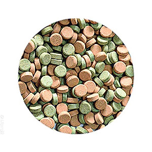 Premium Tropical Fish Food Tablets- Compare to Sera O-Nip! - Stick On Glass Or Sink To Bottom Tablets 4.58oz 250ml - Sticks On Aquarium Glass for Fun with All Types of Fish! - Pellet Fish Food-