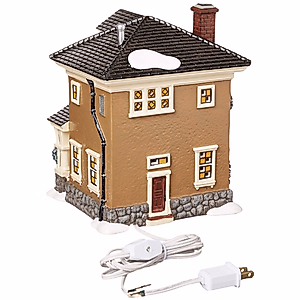 Department 56 Porcelain Snow Village Christmas at Grandma's Lit House