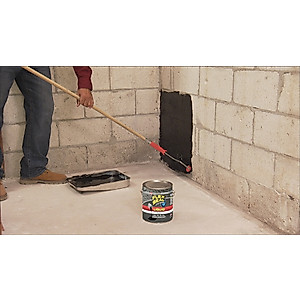 Flex Seal Liquid, 1 Gallon, Black, Liquid Rubber Coating Sealant, Waterproof, Flexible, Breathable, and UV Resistant, Roof Repair, Basements, RV, Campers, Trailers, Marine, EPDM, Masonry