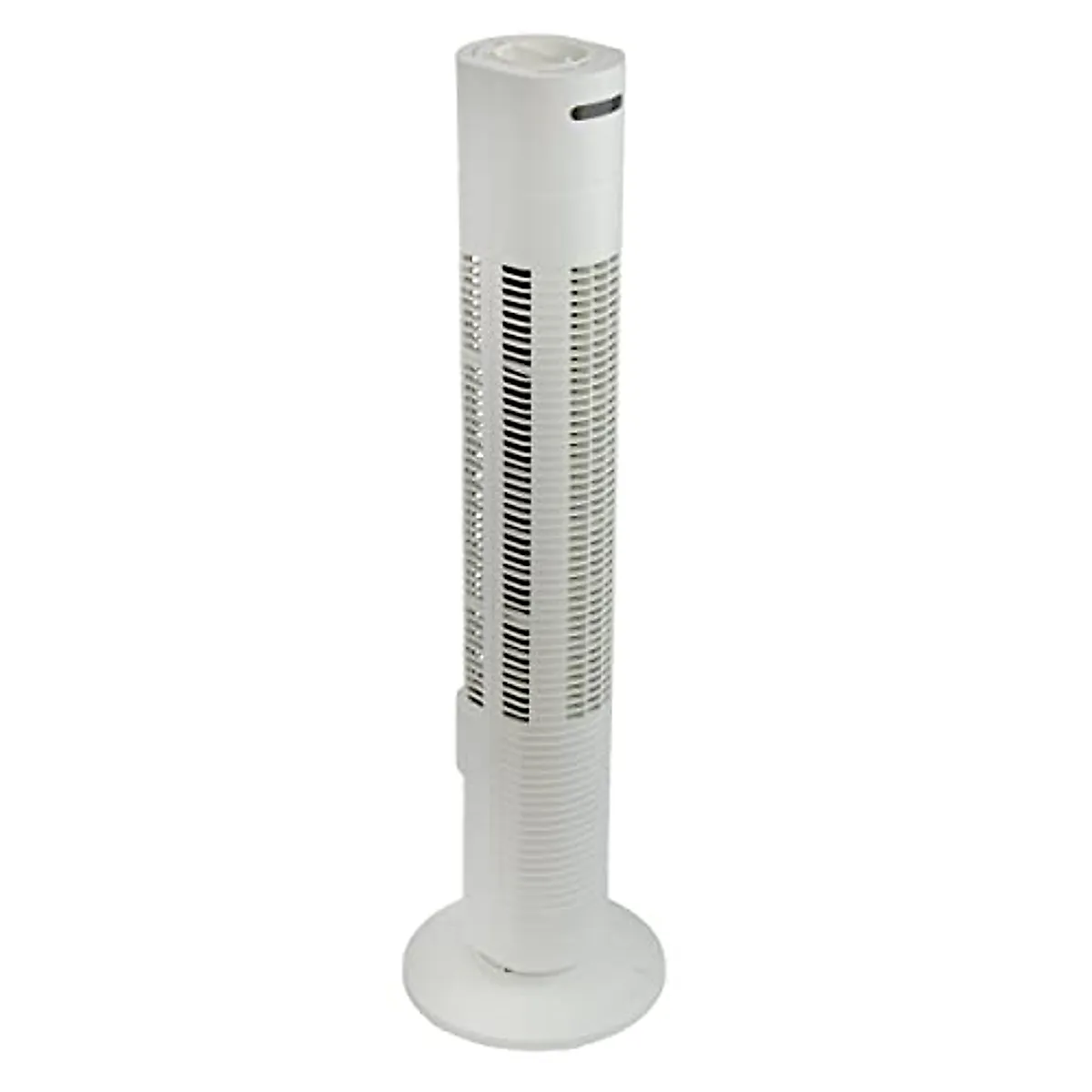 Comfort Zone CZTF320WT 31” 3-Speed Oscillating Tower Fan with Convenient Top-Mounted Controls, Perfect for Office, Desk or Dorm Room, White