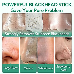 BREYLEE Blackhead Remover Mask, Tea Tree Oil Nose Pore Strips +100 papers, Puntos Negros, Peel Off Mask for Nose and Face, Pore Cleanser Purifying, Brush Desigh