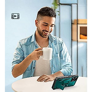 FNTCASE for Galaxy A23 5G|4G Case: Samsung A23 Case Military Drop Protective Heavy Duty Protection Cell Phone Cover with Kickstand | Shockproof Rugged TPU Matte Textured Tough Hybrid Bumper - 6.6inch