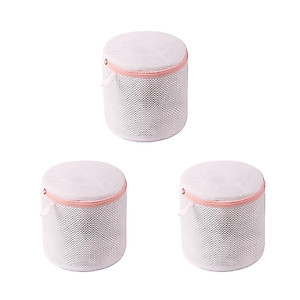 3Pieces Bra Wash Bags For Lingerie Mesh Delicate Zipper Laundry Bag For Women College Girl Underwear Sock Stockings Bra Washing Bags For Laundry Small Small Laundry Bra Bags For Washing Machine
