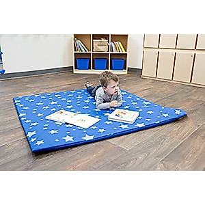 Children's Factory Starry Night Activity Mat, Foam Floor Play Mats for Kids/Infants, Baby Girl/Boy Play Mat for Playroom/Daycare/Preschool/Homeschool