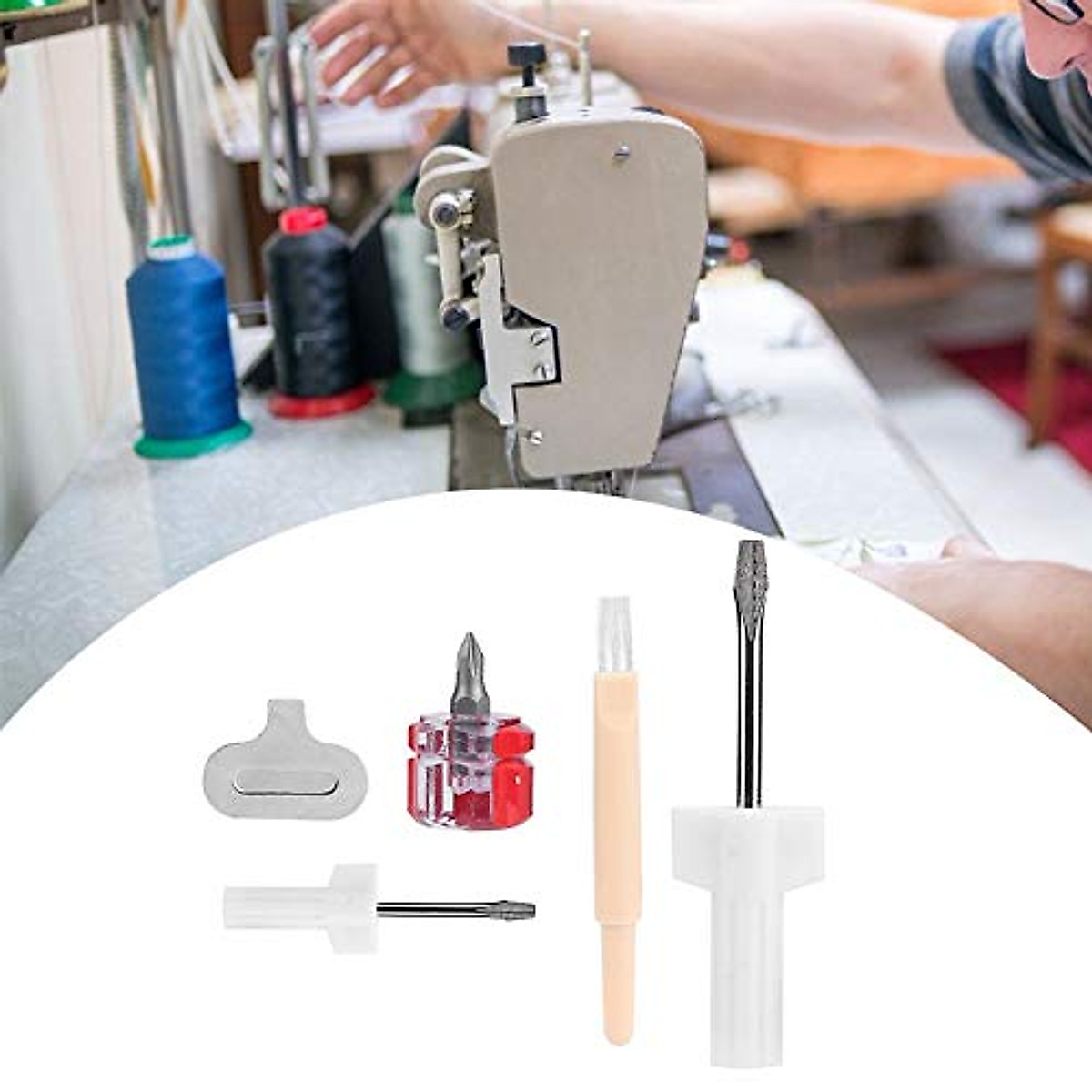 Sewing Machine Repair Kit 5Pcs/Set Sewing Screwdriver Thread Removal Tool Household Sewing Machine Repair Accessories for Sewing Machines needle Plate Repair Accessories