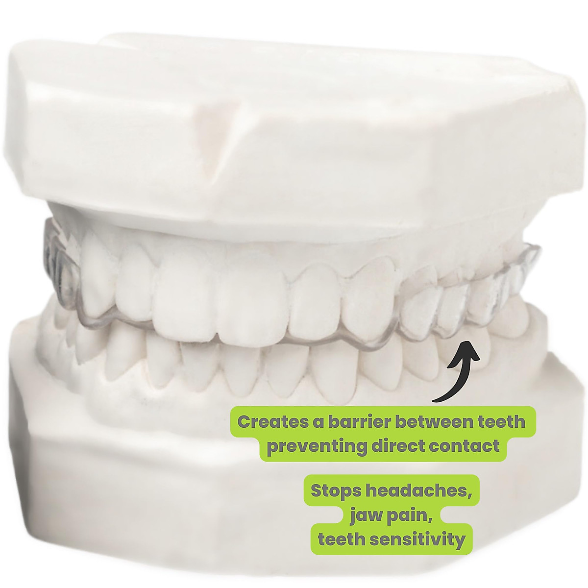 SENTINEL MOUTHGUARDS No-Show Daytime Mouth Guard for Teeth Grinding and Clenching | Custom Fit for Durability and Protection | BPA-Free and Dentist-Approved | Made in USA