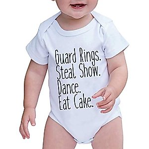 Custom Party Shop Baby Boy's Funny Ring Bearer Wedding Onepiece 6-12 Months