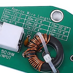 Teyleten Robot Portable No Tune End Fed Half Wave Antenna Module Range 80m-10m 50ohm Welded