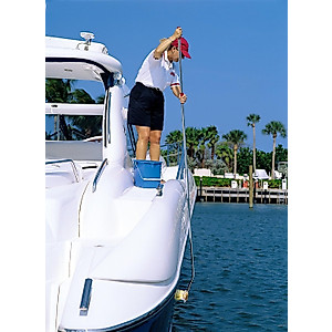 Shurhold 308 8" Window and Hull Brush with Soft Yellow Polystyrene Bristles