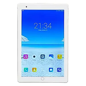 Jopwkuin Tablet PC, 8" 1920x1080 HD, Kids Tablet with RAM 4GB, ROM 64GB and Max 128G Memory Card, Android 6.0 Portable Tablet with Front 8MP Rear 16MP Camera(Gold)
