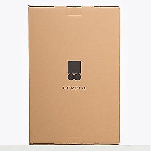 LEVEL8 Elegance Carry-on Suitcase, 20 Inch Carry on Luggage, Hardside Large Suitcases with Wheels, Tavel Bag with Tsa Lock, Light Blue