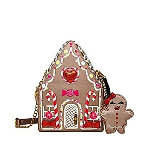 Betsey Johnson Gingerbread House Crossbody, Multi