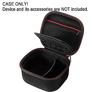 Hard Travel Carrying Case for Howard Leight Honeywell Impact Sport Sound Amplification Electronic Shooting Earmuff and Genesis Sharp-Shooter Shooting Glasses. (Case Only!)-Black