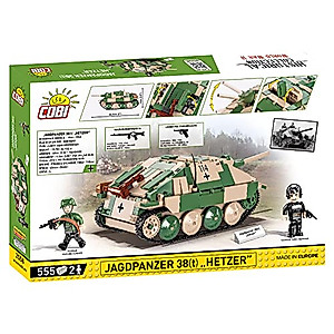 Cobi toys 555 Pcs Hc WWII /2558/ Jagdpanzer 38 (Hetzer)