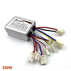 L-faster 24V36V 350W Electric Brush Motor Speed Controller for e-Bike Conversion kit (24V350W)