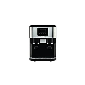Frigidaire EFIC245-SS EFIC245 3-in-1 Countertop Crunchy Chewable Nugget Style Dual Ice Crusher and Cube Maker, Makes 33 Pounds in 24 Hours, 2 Sizes, with Water Dispenser and Line-in, Stainless Steel