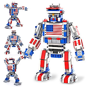 STEM Robot Kit, STEM Toys for 7+ Year Old Boys, Transformer Robot Building Kit, STEM Projects for Kids Ages 8-12, STEM Toys for Boys Age 8-12, STEM Legos for Boys Age 8-12, STEM Kits for Kids & Adults