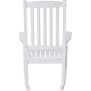 Cambridge Casual Bentley Porch Rocking Chair, Cream White