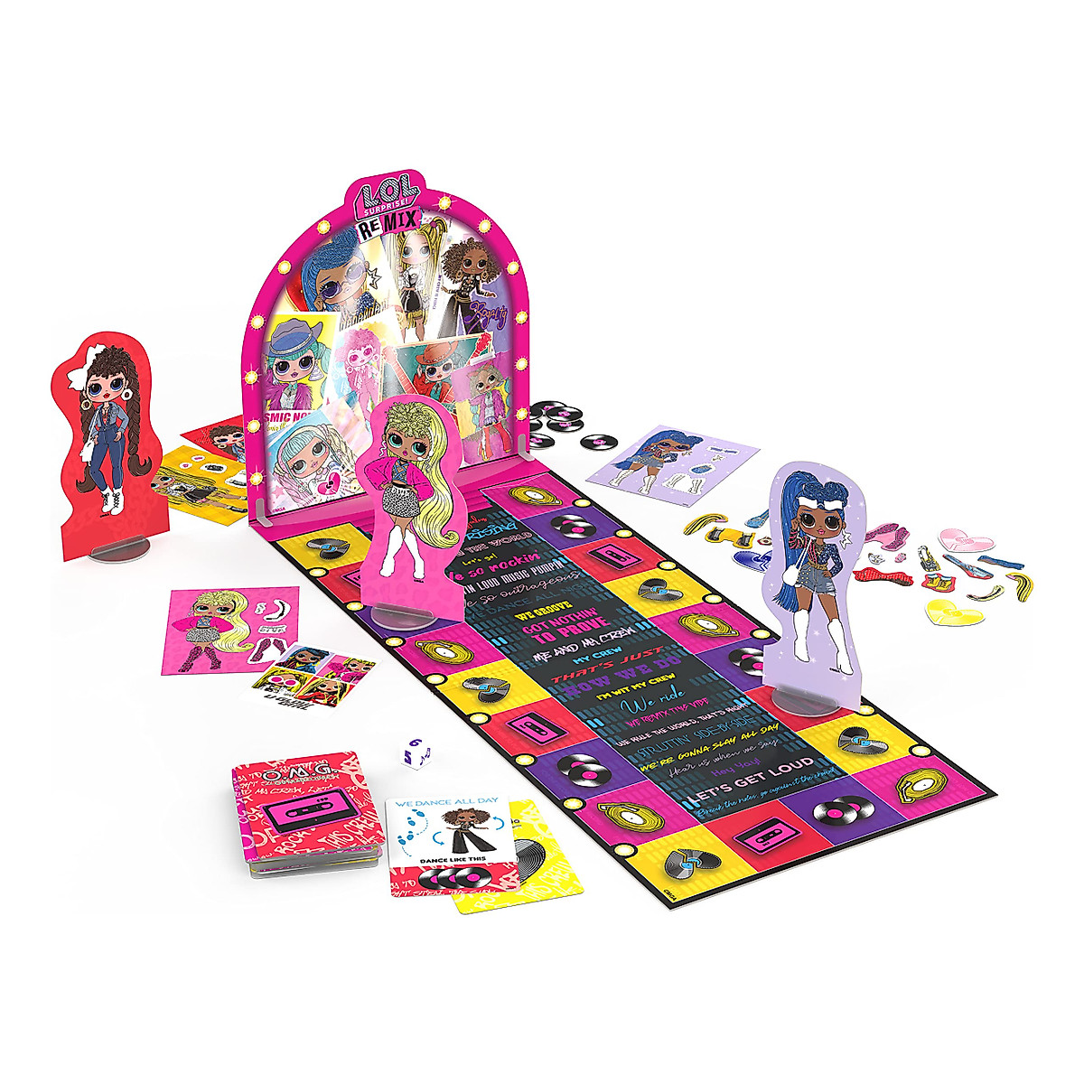 Spin Master L.O.L. Surprise! OMG Remix Game for Families, Teens, and Kids Ages 6 &up