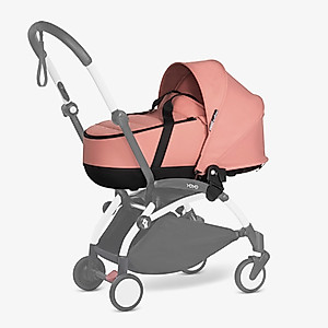 Babyzen YOYO 0+ Bassinet, Ginger - Includes Thick Double Mattress, Ventilated Shell & Canopy - Requires YOYO2 Frame (Sold Separately)