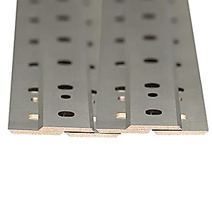 Planer Blades Knives for DeWalt DW735 7352 735X Thickness Planers with 13 Inch HSS Replacement Double edge 2 Set (6 pcs)