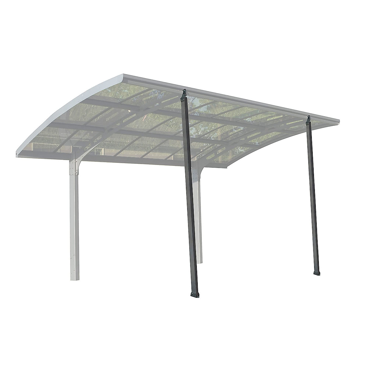 Palram - Canopia Arizona Carport Winter Support Kit Gray