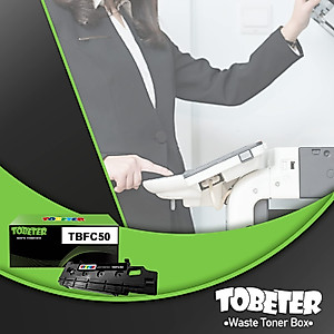 ToBeter Compatible TB-FC505 Waste Toner Replacement for Toshiba TBFC50 Waste Container Box for EStudio 2505AC 2515AC 2555C 3005AC 3015AC 3055C 3505AC 3515AC 3555C 4505AC 4515AC 4555C Printers (1-Pack)