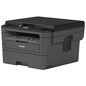 Brother Monochrome Laser HLl2390DW, Wireless Networking, Duplex Printing, Refresh Subscription and Amazon Dash Replenishment Ready