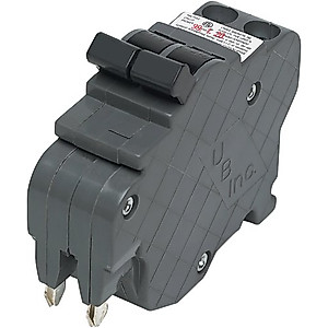 UBIF0220N-New Federal Pacific Electric Stab-Lok NC220 Replacement. Two Pole 20 Amp Thin Series Manufactured by Connecticut Electric