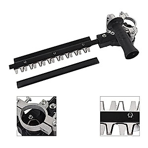 Angle Grinder Trimmers Attachment, Ergonomic Design Hedge Trimmer Adapter Durable Smart Operation Good Match for Garden