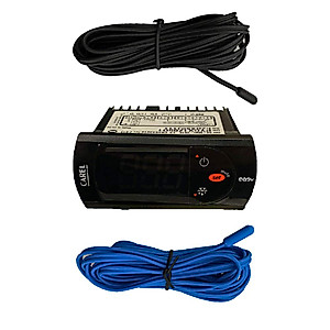New Carel Temperature Thermostat PZGXS0J111 with Temperature Sensor Probes 115V / Technician Ready by Xiltek