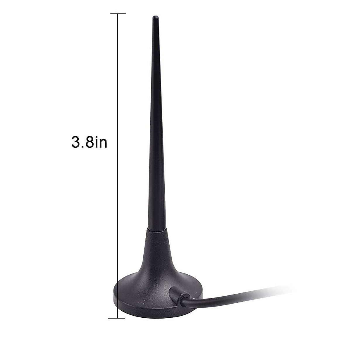Eightwood 3G 4G LTE GSM Antenna SMA Male Magnetic Antenna (2-Pack) for 4G Router Mobile Hotspot Wiresless Home Phone