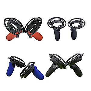 Design Grip Cover Anti-Jet Grip Compatible with Oculus Quest 1 and Rift S Touch Controller Grip Accessories Protective Sleeves Compatible with the Oculus Quest 2 Anti-Jet Grip