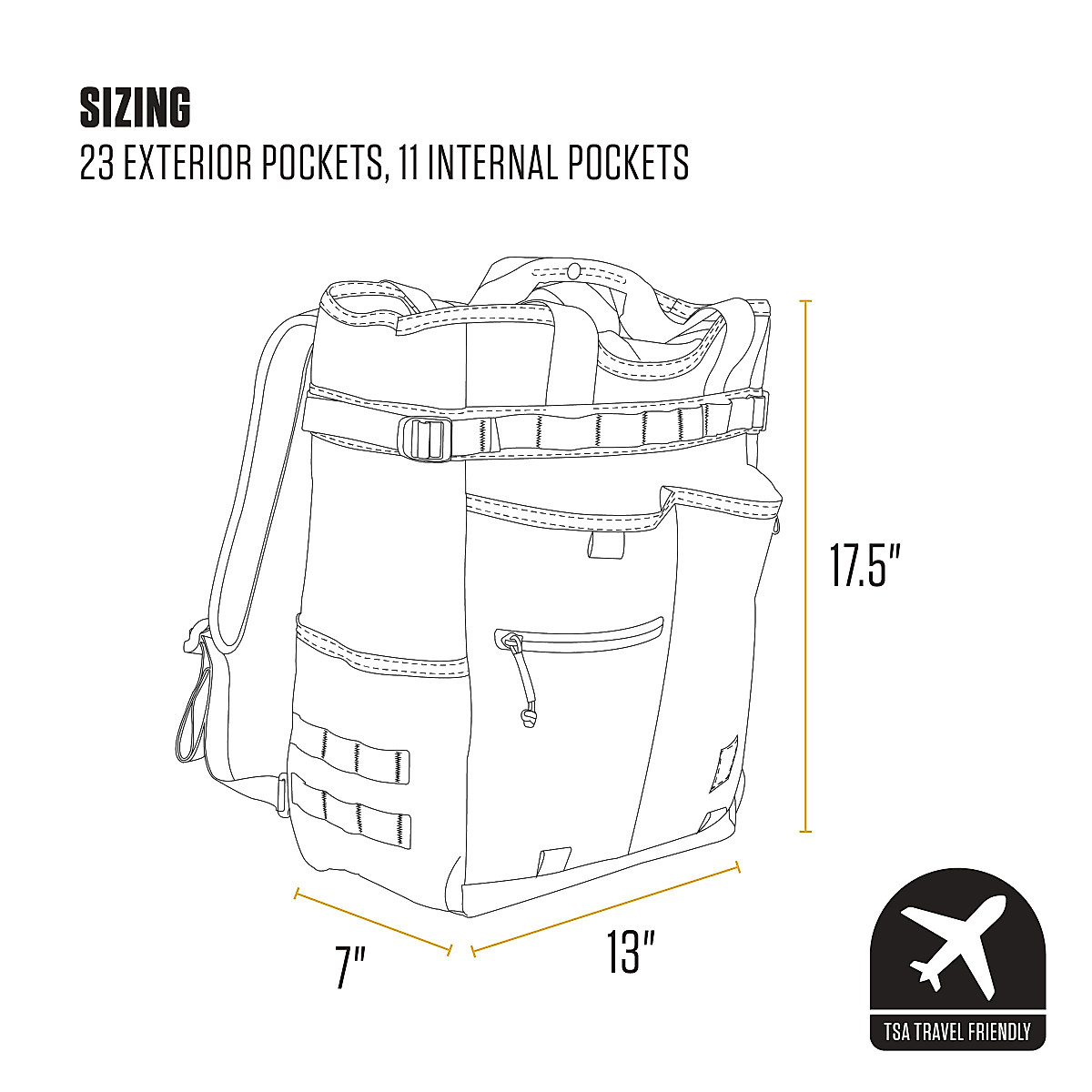 Carhartt Nylon Convertible Tote, Water-Resistant Cinch-Top Backpack, Black, One Size