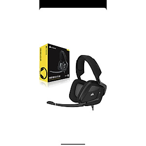 Corsair Void RGB Elite USB Premium Gaming Headset with 7.1 Surround Sound, Carbon