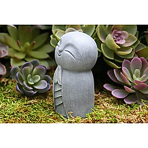 VELIHOME Jizo Statue,Jizo Monk Statue,The Perfect Little Jizo Buddha for Your Home or Garden Outdoor Decoration