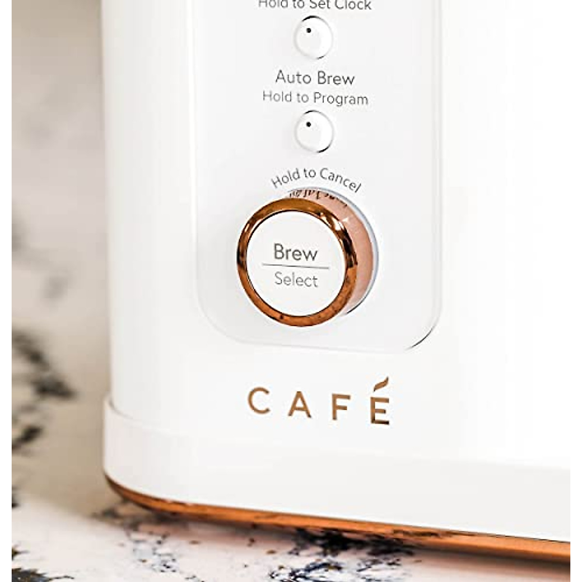 Café Specialty Drip Coffee Maker | 10-Cup Insulated Thermal Carafe | WiFi Enabled Voice-to-Brew Technology | Smart Home Kitchen Essientials | SCA Certified, Barista-Quality Brew | Matte White (Renewed)