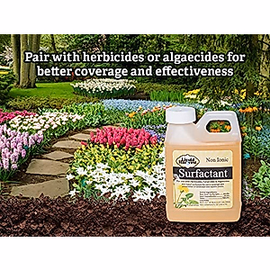 Liquid Harvest Surfactant 8 oz and Mesotrione 8 oz Bundle for Effective Lawn & Turf Grass Weed Control