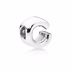 Pandora Jewelry Letter C Sterling Silver Charm