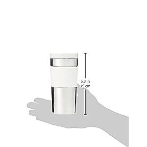 BODUM 11093-913 TRAVEL MUG Vacuum, 0.35 L - Small, White