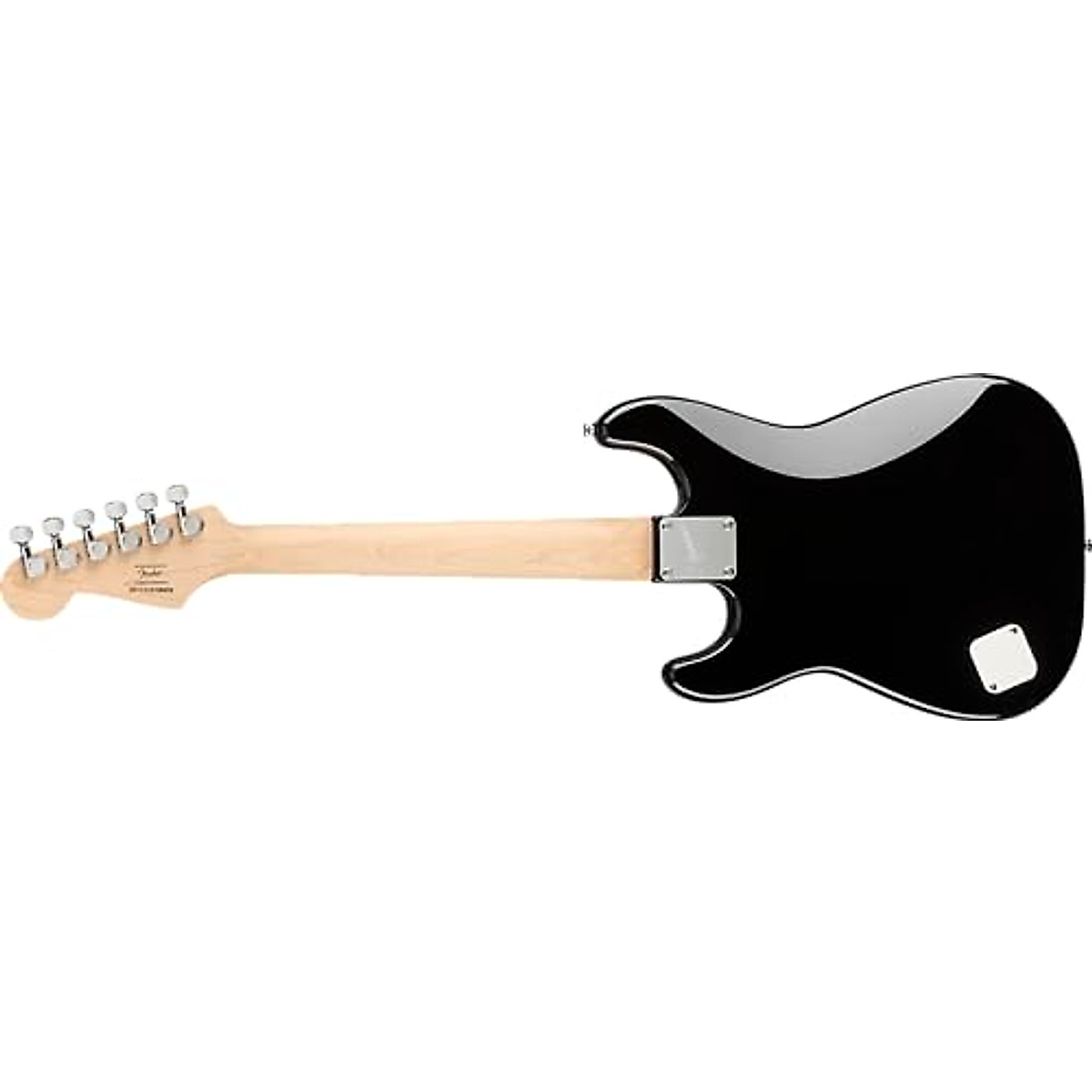 Squier Mini Stratocaster Electric Guitar, with 2-Year Warranty, Black, Laurel Fingerboard