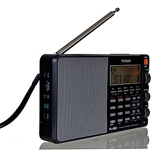 Tecsun PL880 Portable Digital PLL Dual Conversion AM/FM, Longwave & Shortwave Radio with SSB (Single Side Band) Reception
