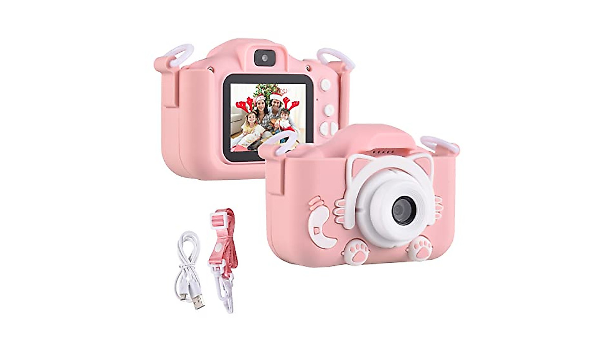 Kids Digital Camera 1080P with Dual Lens & 2-Inch Screen | Perfect Gift