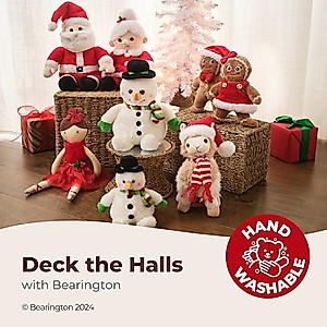 Bearington Baby Nick Christmas Plush, 6 Inch Santa Stuffed Animal, Ideal Christmas Stuffed Santa Claus Doll Gift for Toddlers, Kids & Teens