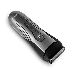 URBANER Rechargeable Electric Razor for Men, Waterproof, Cordless, Professional Beard Trimmer, Safe Grooming Blade, Wet and Dry Foil Shaver, Grey, MB-343